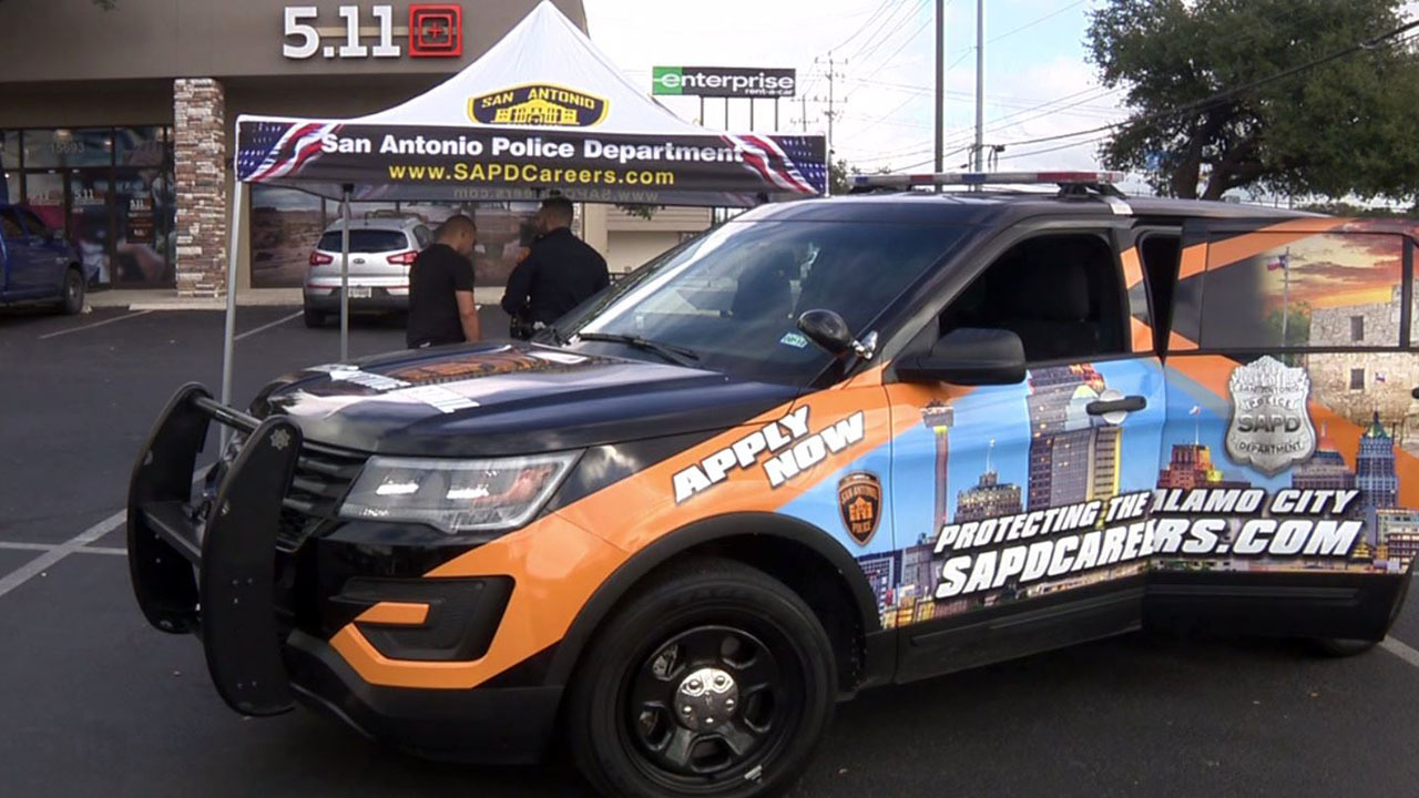 SAPD hoping to attract new recruits with 'Camo to Cops' drive